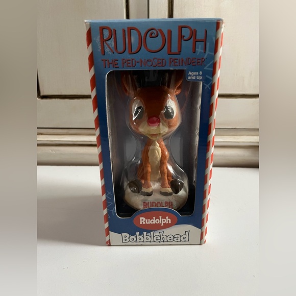 Toysite | Holiday | Toysite Rudolph The Rednosed Reindeer Bobblehead ...